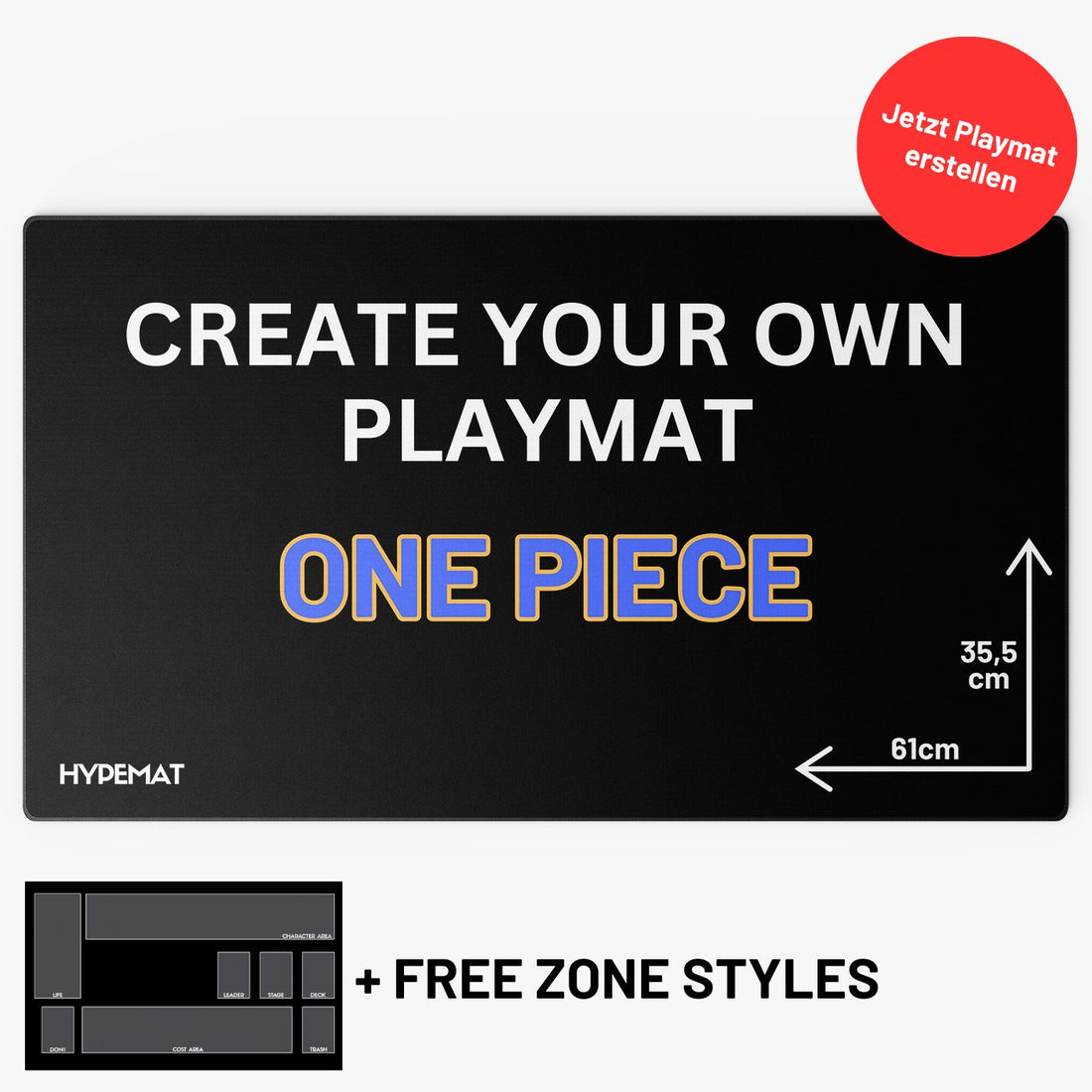 Custom Playmat - Deine Yugioh, MTG, Pokémon Spielmatte