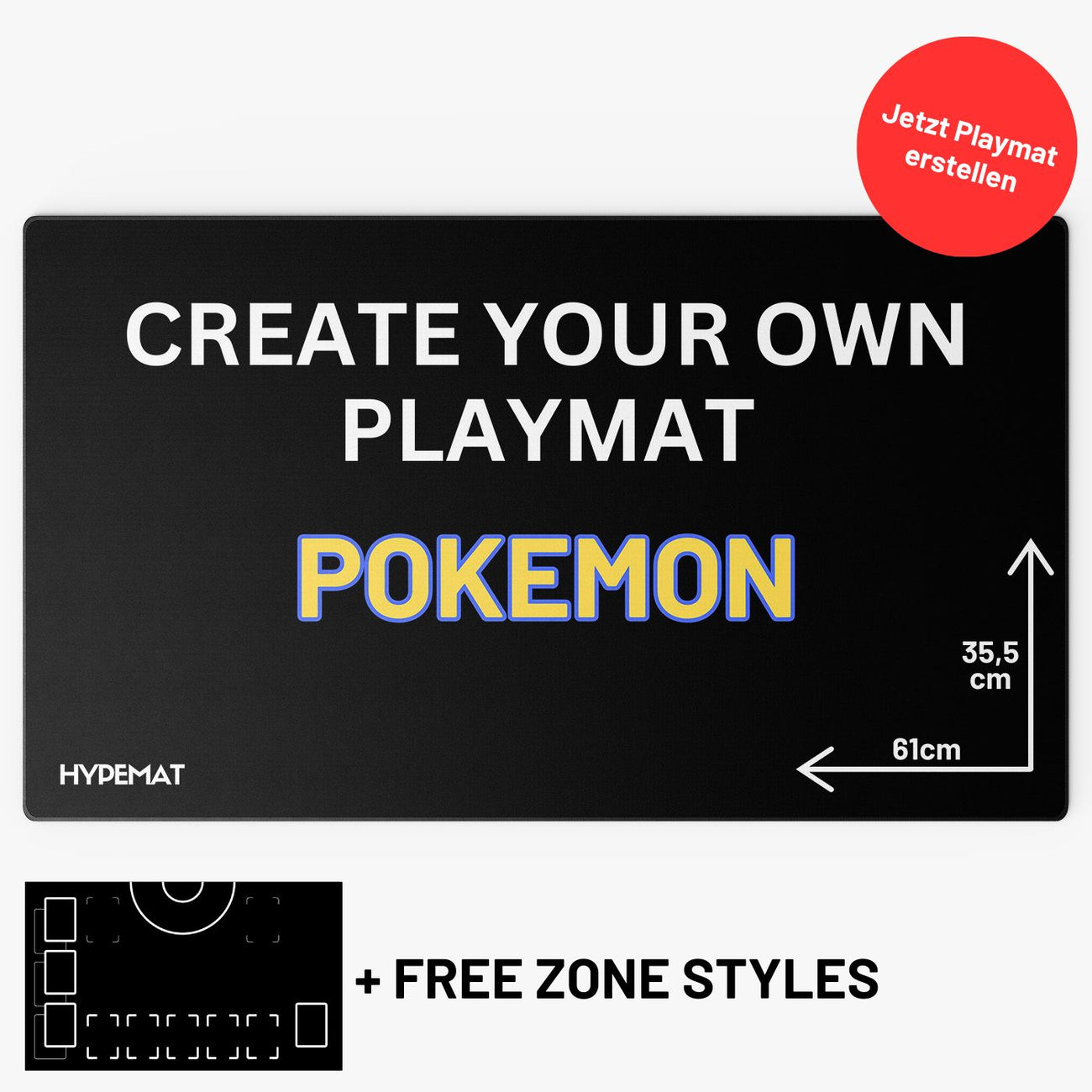 Customize your Pokémon play mat - catch now! ⚡